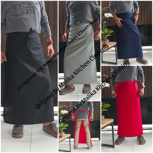 Jual Apron Longhalf Intercooler Celemek Masak Apron Kichen Panjang Long ...