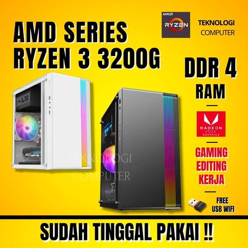 Jual AMD Ryzen 3 3200G | PC Gaming | Rakitan CPU | Komputer - 8GB ...