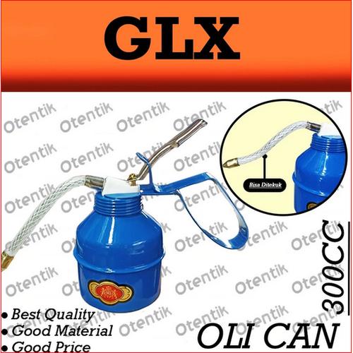 Jual GLX OIL CAN 300CC 300ML Botol Pompa Semprot Oli Rantai Sepeda ...