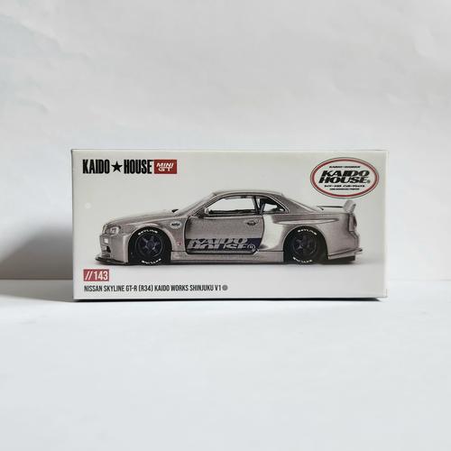 Jual Mini GT Kaido House Nissan Skyline GT-R R34 Kaido Works Shinjuku ...