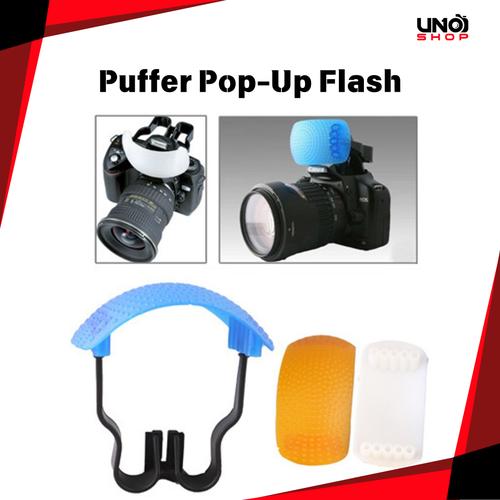 Jual Dome Puffer Pop-Up Flash Diffuser 3 Warna Untuk Kamera DSLR ...