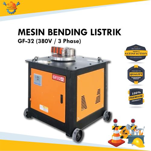 Jual MESIN BENDING BESI GF 32 MM CNC / MESIN PEMBENGKOK BESI 32MM / BAR ...