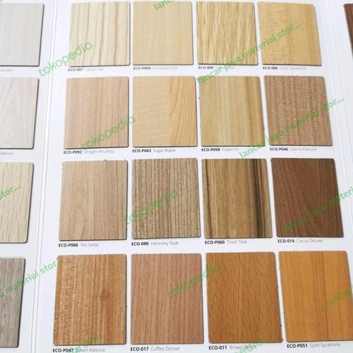 Jual HPL ECO motif kayu pattern wood hpl murah khusus GOJEK area ...