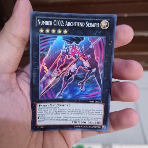 Jual Number C102 : Archfiend Seraph super rare Kartu Yugioh original ...