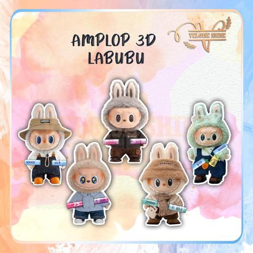 Jual VLSHINE (10pc) Amplop 3D Karakter Labubu Amplop Lucu Amplop ...