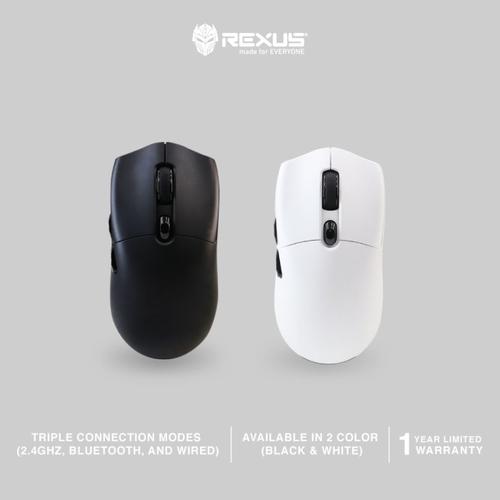 Jual Rexus ARKA IV / RX-115 Mouse Gaming Wireless Triple Connection ...