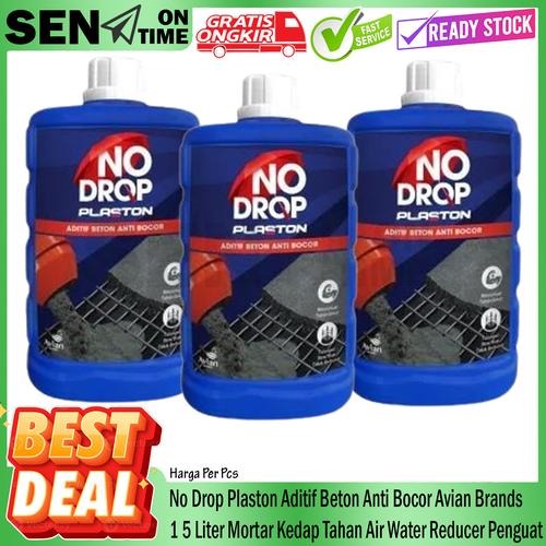 Jual Avian Brands No Drop Plaston Aditif Beton Anti Bocor 1 5 Liter ...