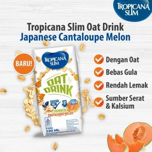 Jual Tropicana Slim Oat Drink Japanese Cantaloupe Melon 190ml - Kab. Karawang - uhymart | Tokopedia