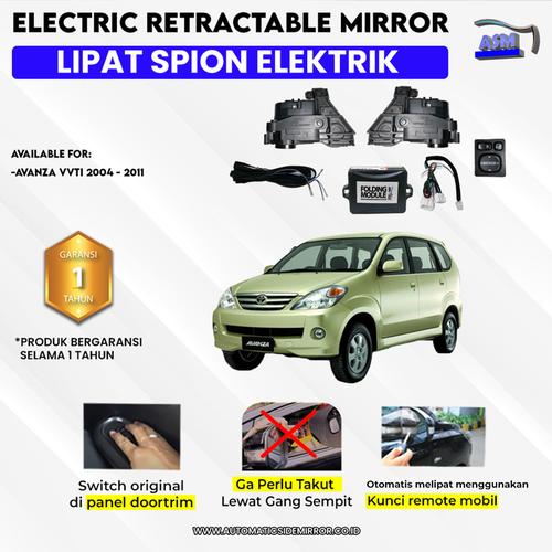 Promo SHM Shigeru Auto Retractable Mirror Pelipat Spion Avanza VVTi ...
