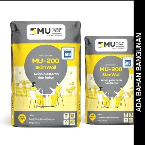 Jual Mortar utama 50sack mu 200 40kg skimwall acian - Kota Tangerang ...