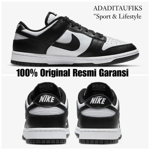 Jual Sepatu Sneakers Nike Dunk Low White Black Panda Original DD1391 ...