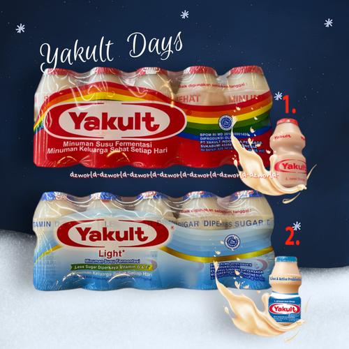 Jual Yakult 5botol Minuman Susu Fermentasi Minuman Keluarga Sehat ...