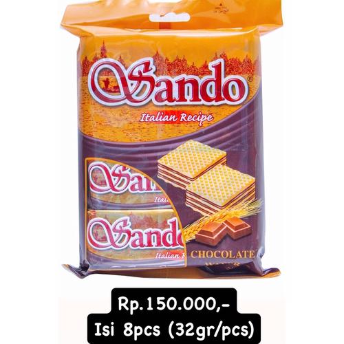 Jual Sando Chocolate Wafer 1 pack - Jakarta Pusat - MyOldThings_Shop ...