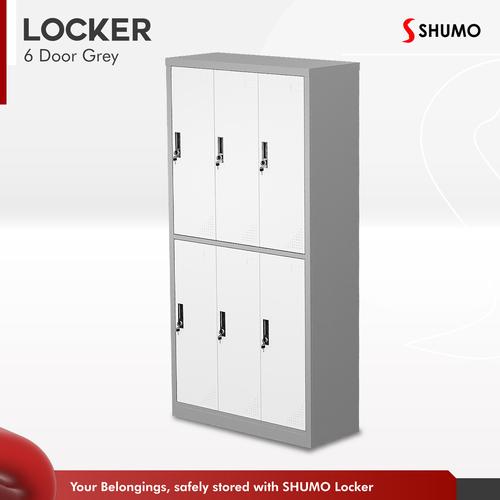 Promo Lemari Loker Besi 6 pintu|Locker Kantor Dokumen File Arsip ...