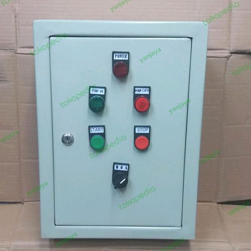 Jual panel pompa 2 tanki 1phase 220v 1.5kw/2hp/panel pompa omron 61F-G1 ...
