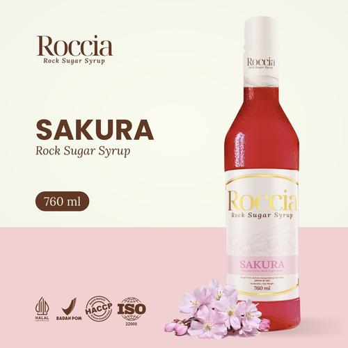 Jual Roccia Rock Sugar Syrup Sakura - Syrup Gula Batu Rasa Sakura ...