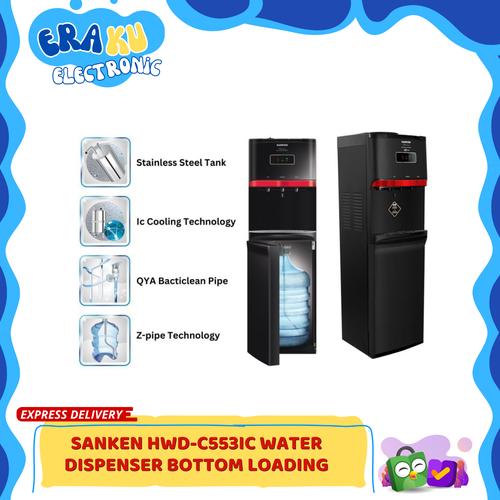 Jual DISPENSER SANKEN GALON BAWAH HWD-C553IC / DISPENSER BOTTOM LOADING ...