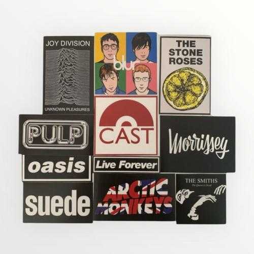 Jual Sticker Pack Band Britpop (Oasis, Blur, Pulp, Cast, dll) - Kota ...