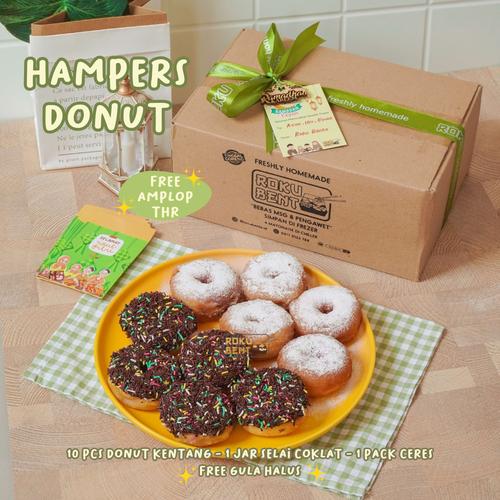 Jual Hampers Lebaran Idul Fitri Donut Roku Bento BOX - Parcel Ramadan ...