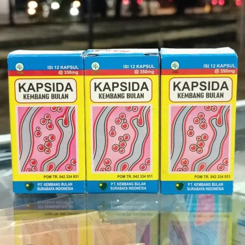 Jual Kapsida Kembang Bulan 350mg isi 12 Kapsul - Mengatasi Gatal ...