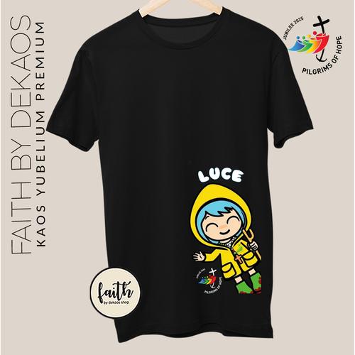 Jual DEKAOSSHOP KAOS TAHUN YUBELIUM LUCE JUBILEE YEAR 2025 KAOS KATOLIK ...