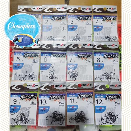 Jual Mata Kail Kaizen Wormer / Kail Kaizen Wormer / Mata Pancing Kaizen ...