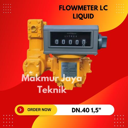 Jual Flowmeter LC Meter 1,5" Inch Liquid Control Industri Tambang SPBU ...