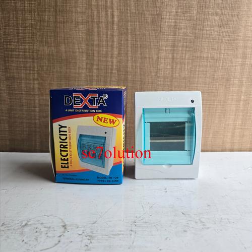 Jual Dexta Box MCB 4 Group Terminal Kuningan Inbow Outbow (DX-145N ...