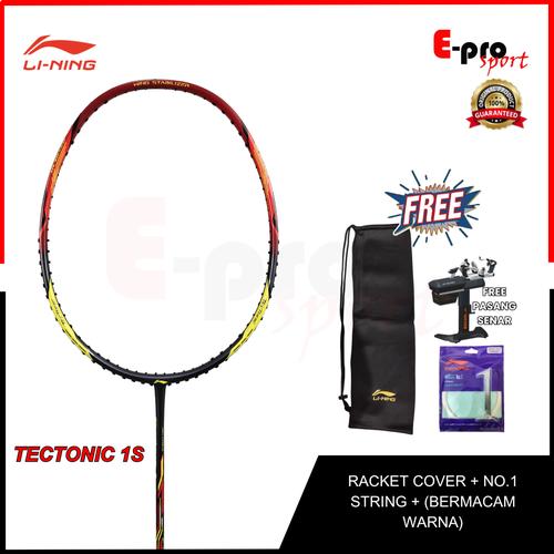 Promo Raket Badminton Lining Tectonic 1S / Li-Ning Tectonic 1 S Series ...
