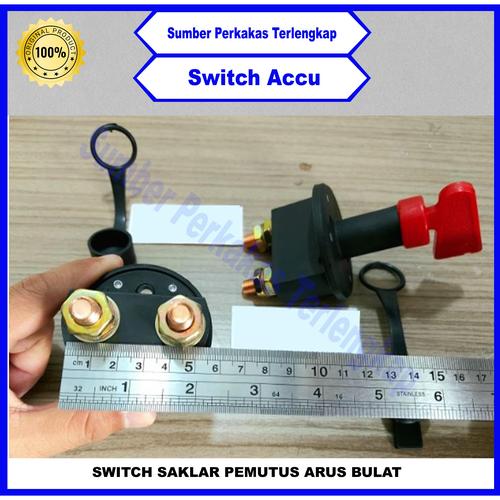 Jual Switch ACCU Uk 200 Ampere / SWITCH SAKLAR PEMUTUS ARUS BULAT ...