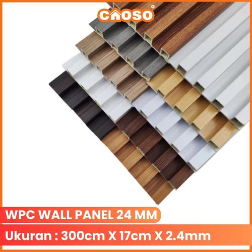 Promo Wpc Wallpanel Dinding 3 Meter Wall panel 3m woodpanel 3m CAOSO ...