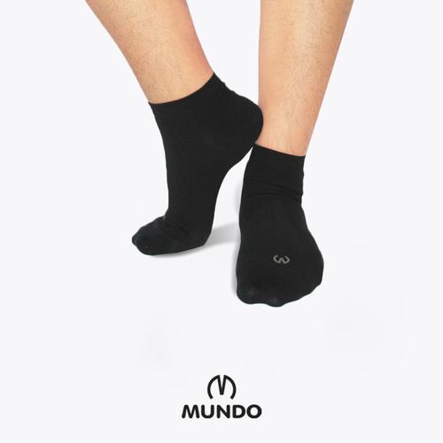 Jual MUNDO Men Sock Casual Sneaker Basic - Kaos Kaki Pria Pendek - Abu ...