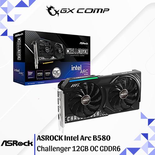 Promo ASRock B580 Challenger 12GB OC Intel Arc B580 - GDDR6 Cicil 0% 3x ...