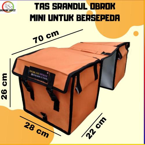 Jual TAS SRANDUL OBROK MINIMALIS BISA MOTOR NMAX PCX UKURAN JOK 40CM ...