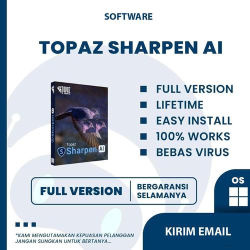Jual Topaz Sharpen AI | Download Software Full Version Aplikasi Untuk ...