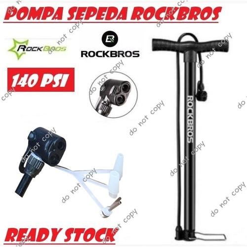 Jual Pompa Sepeda Rockbros Pump MTB Roadbike Presta Bola 5930 140Psi ...