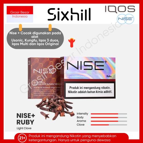 Jual Sixhill Nise + RUBY (Light Clove) Sticks Seperti Iqos Heets ...