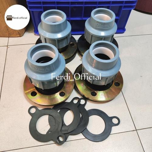 Jual Flange Adaptor HDPE PN16 110mm (4"Inch) - Jakarta Barat - Ferdi ...