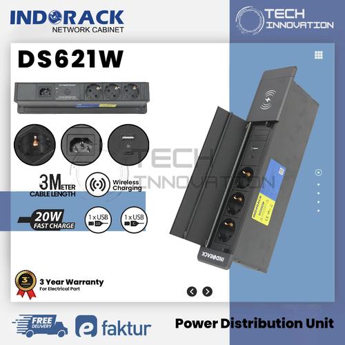 Jual Indorack PDU 6 Outlet w/ USB & C Port, Wireless Charger & Wifi ...