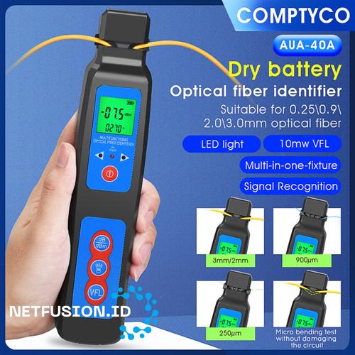 Promo OFI Optical Fiber Identifier AUA-40A COMPTYCO Dry Cell VFL 10mw ...