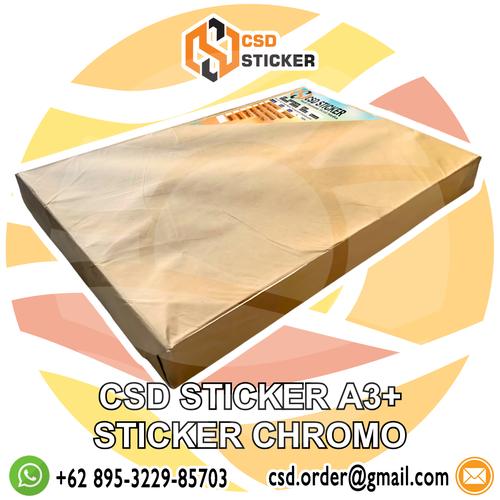 Jual CSD Sticker Kromo Gloss A3+ Stiker Sejenis Bontak Lintec Chromo ...