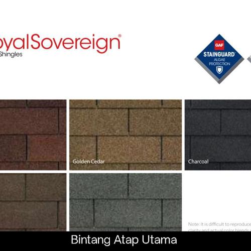 Jual Genteng Bitumen GAF Royal Soverei - Jakarta Selatan - Genteng ...