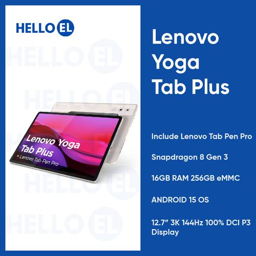 Jual Lenovo Yoga Tab Plus 12.7” 3K 144Hz 100% DCI P3 Include Lenovo Tab ...