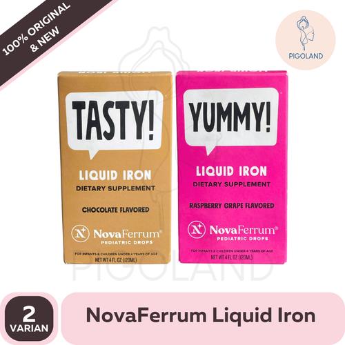 Jual NovaFerrum Nova Ferrum Liquid Iron Suplemen Anak Bayi Balita Zat ...