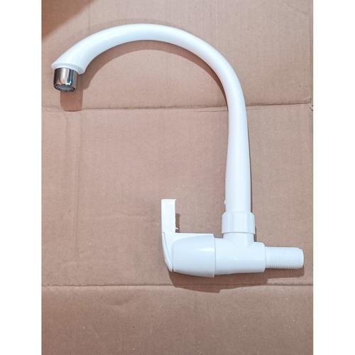 Jual Kran angsa pipa PVC hitam kran air angsa tembok plastik hitam ...