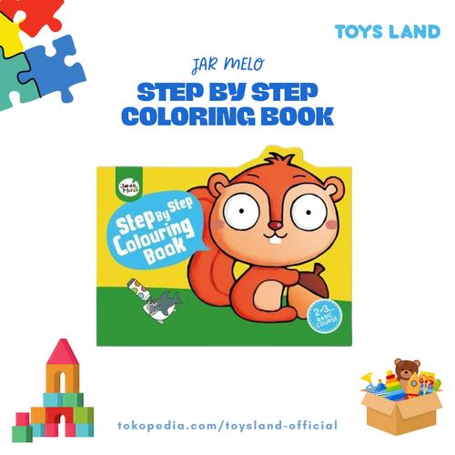 Jual Step by Step Colouring Book 2 - 3 Years Basic Course - Jakarta ...