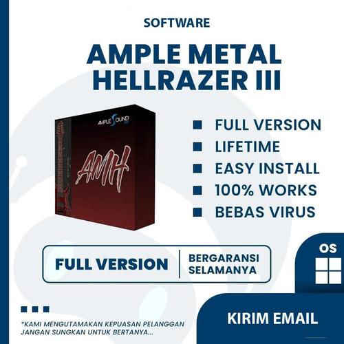 Jual AMH Ample Metal Hellrazer III + Full Library | Download Software ...