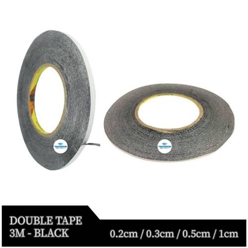 Jual Double Tape 3M Hitam 0.5cm Lem Lcd / Touchscreen / Backdoor / Etc ...