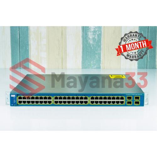 Jual Switch Cisco Catalyst 3560G Series PoE-48 Type WS-C3560G-48PS-S ...