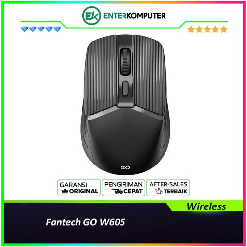 Jual Fantech GO W605 Silent Wireless Office Mouse - Jakarta Pusat - Enter Komputer Official ...